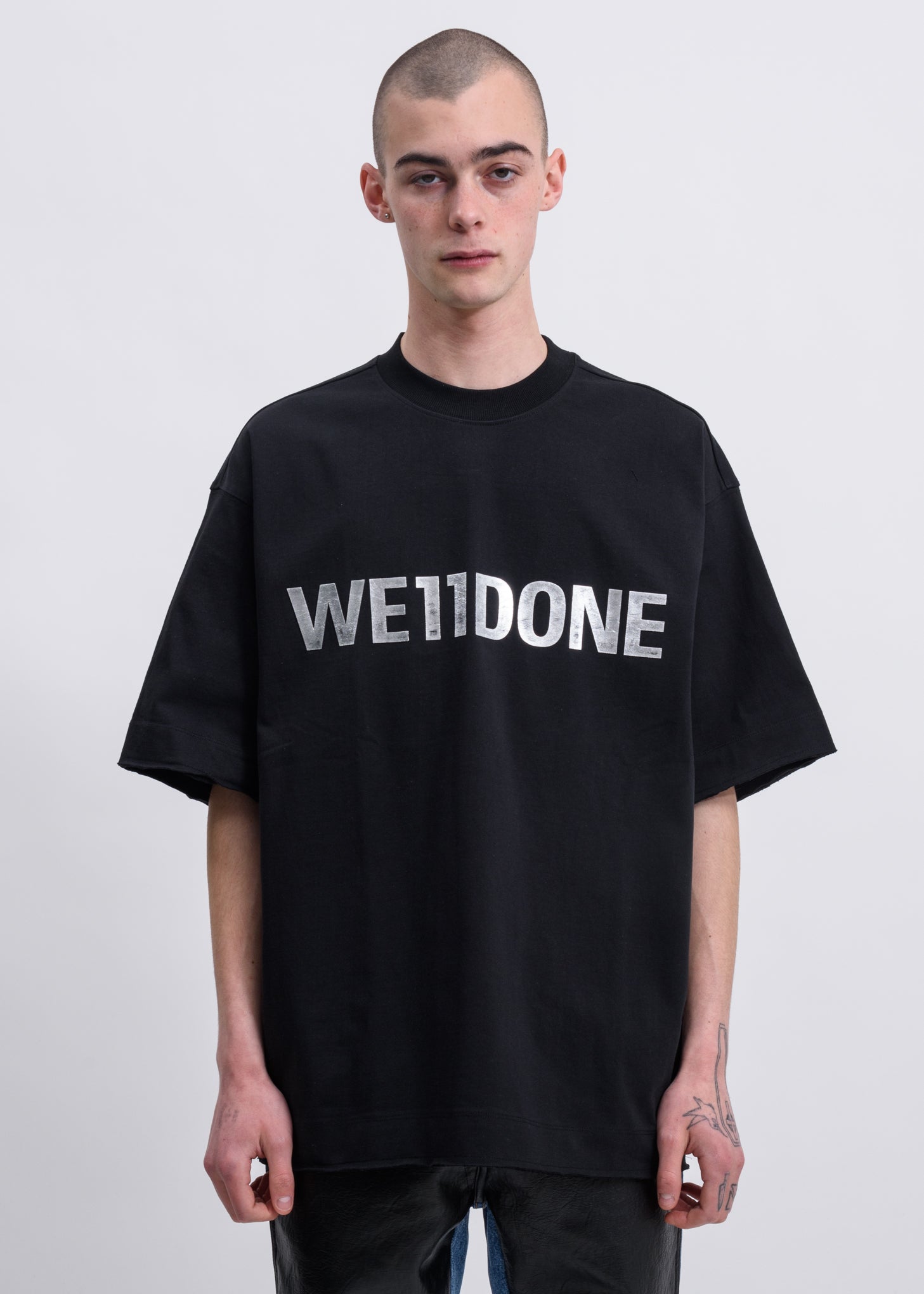 Black Metal Logo T-Shirt – 017 Shop