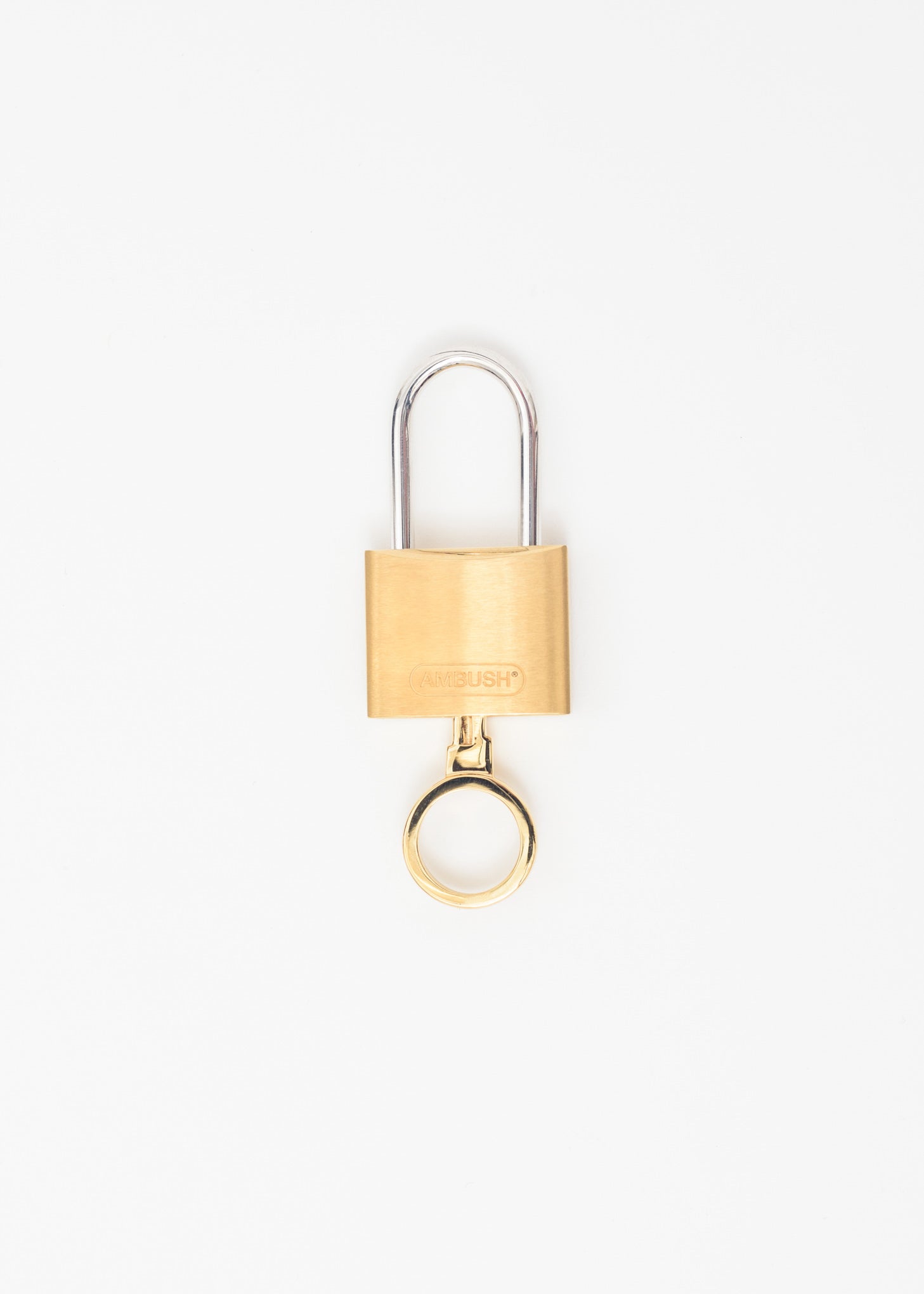 Gold Padlock Key Ring – 017 Shop