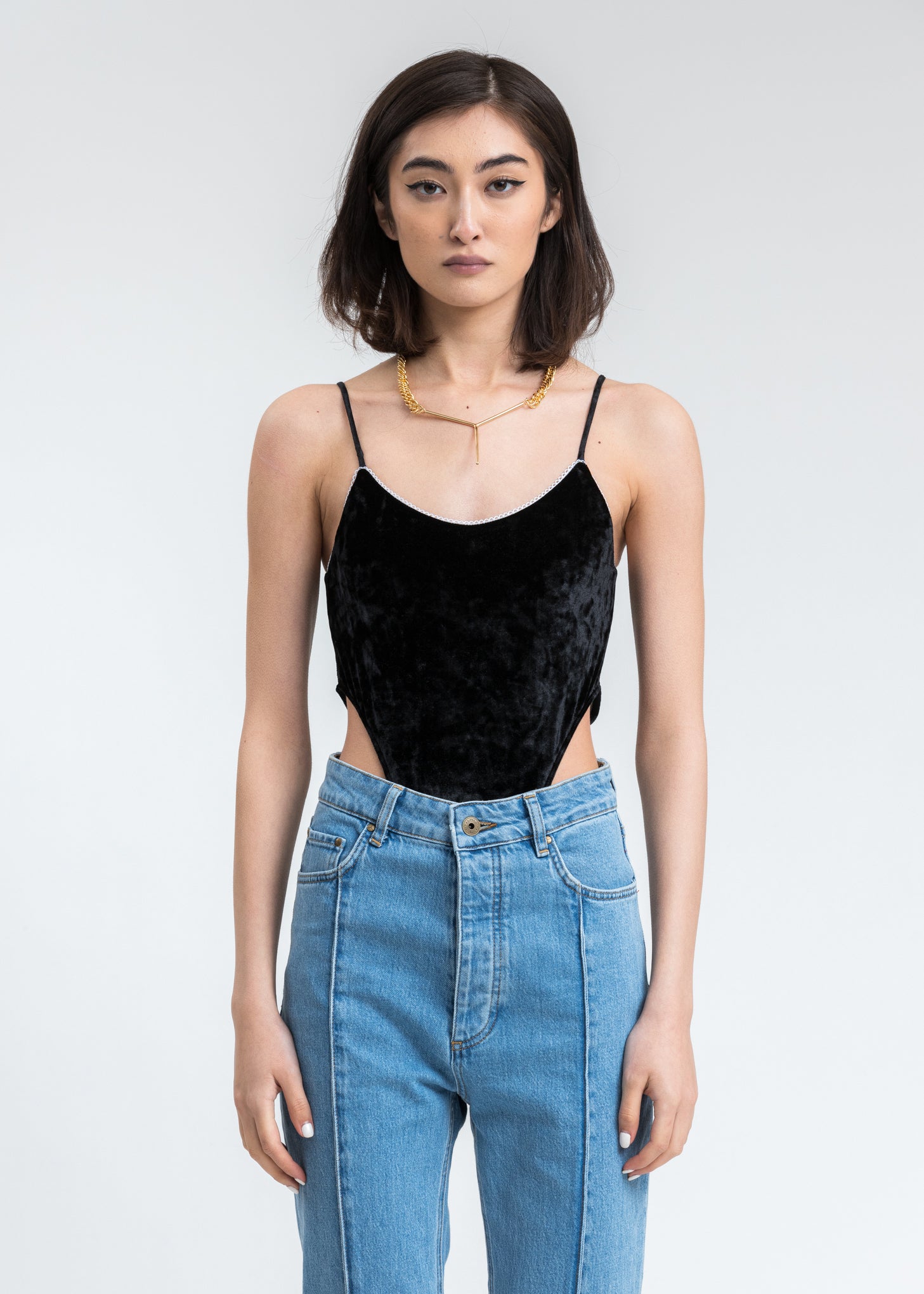 Black High Cut Body Suit – 017 Shop