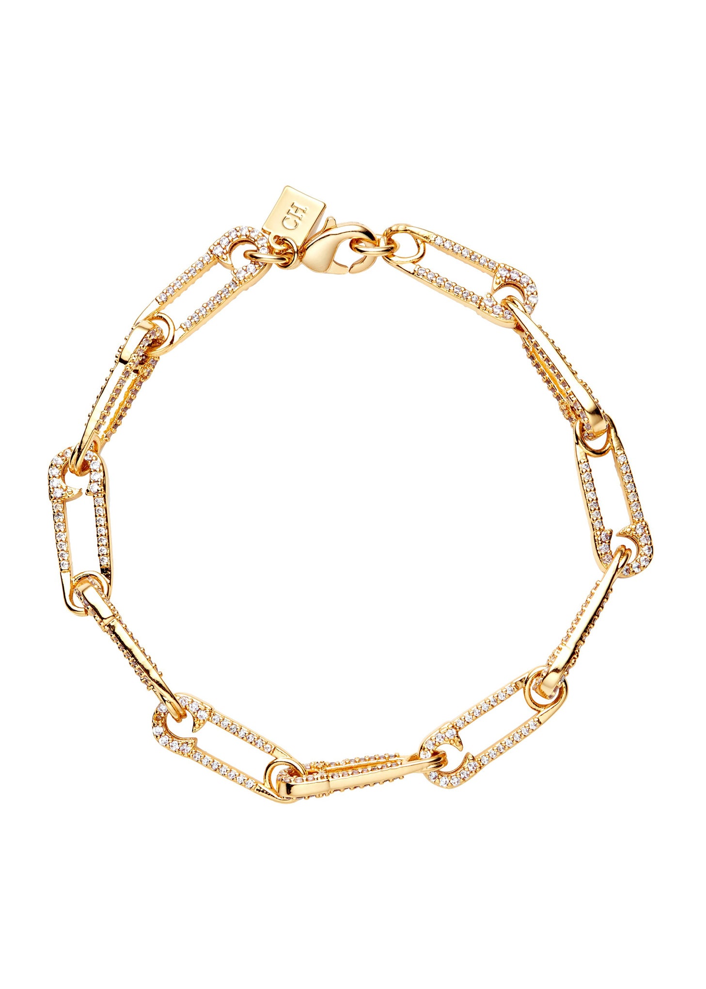 Gold Locked Bracelet – 017 Shop