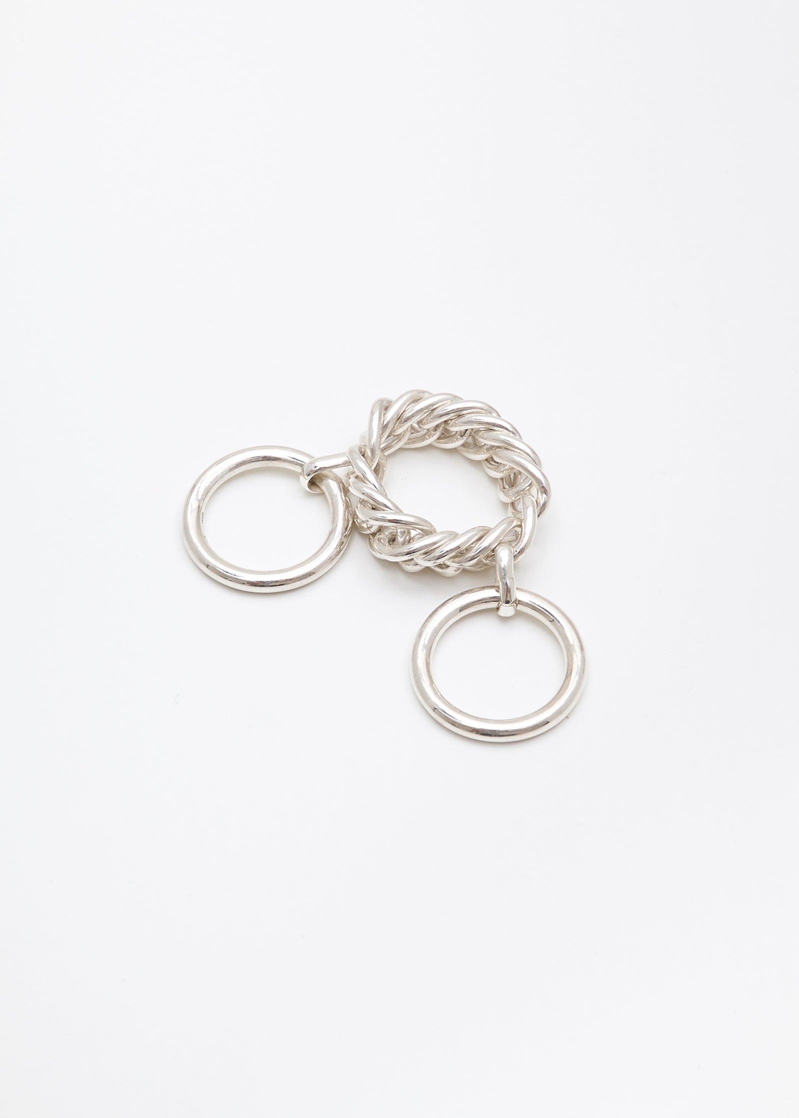 Silver Chain Link Ring – 017 Shop