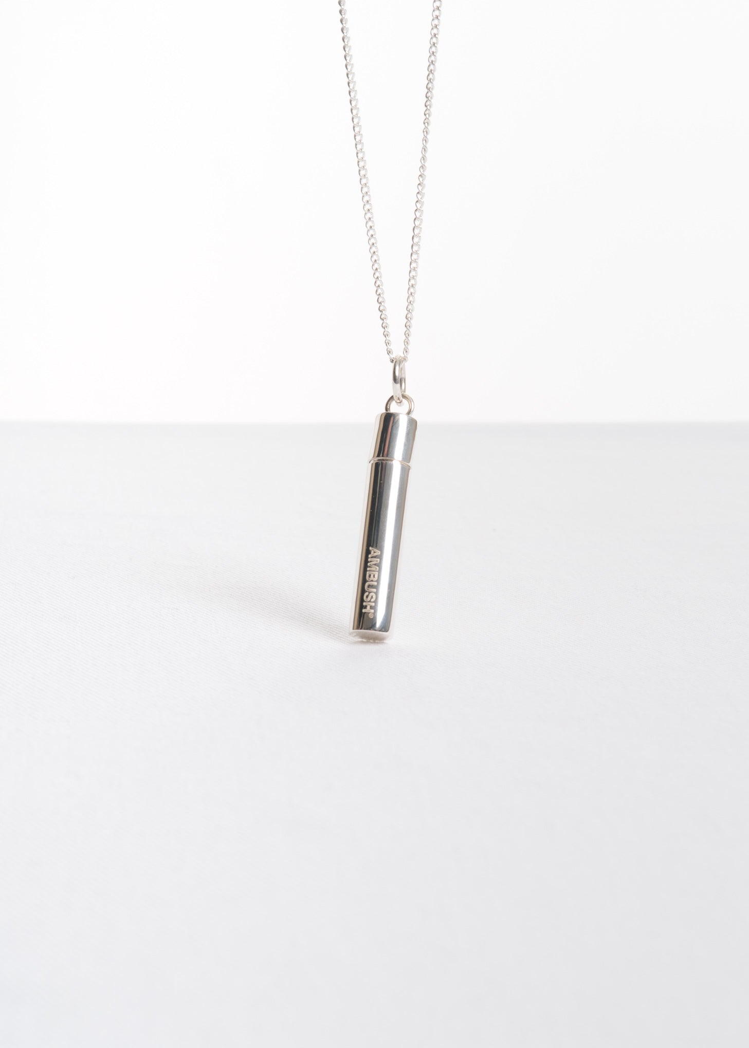 Silver SSS Pill Necklace – 017 Shop