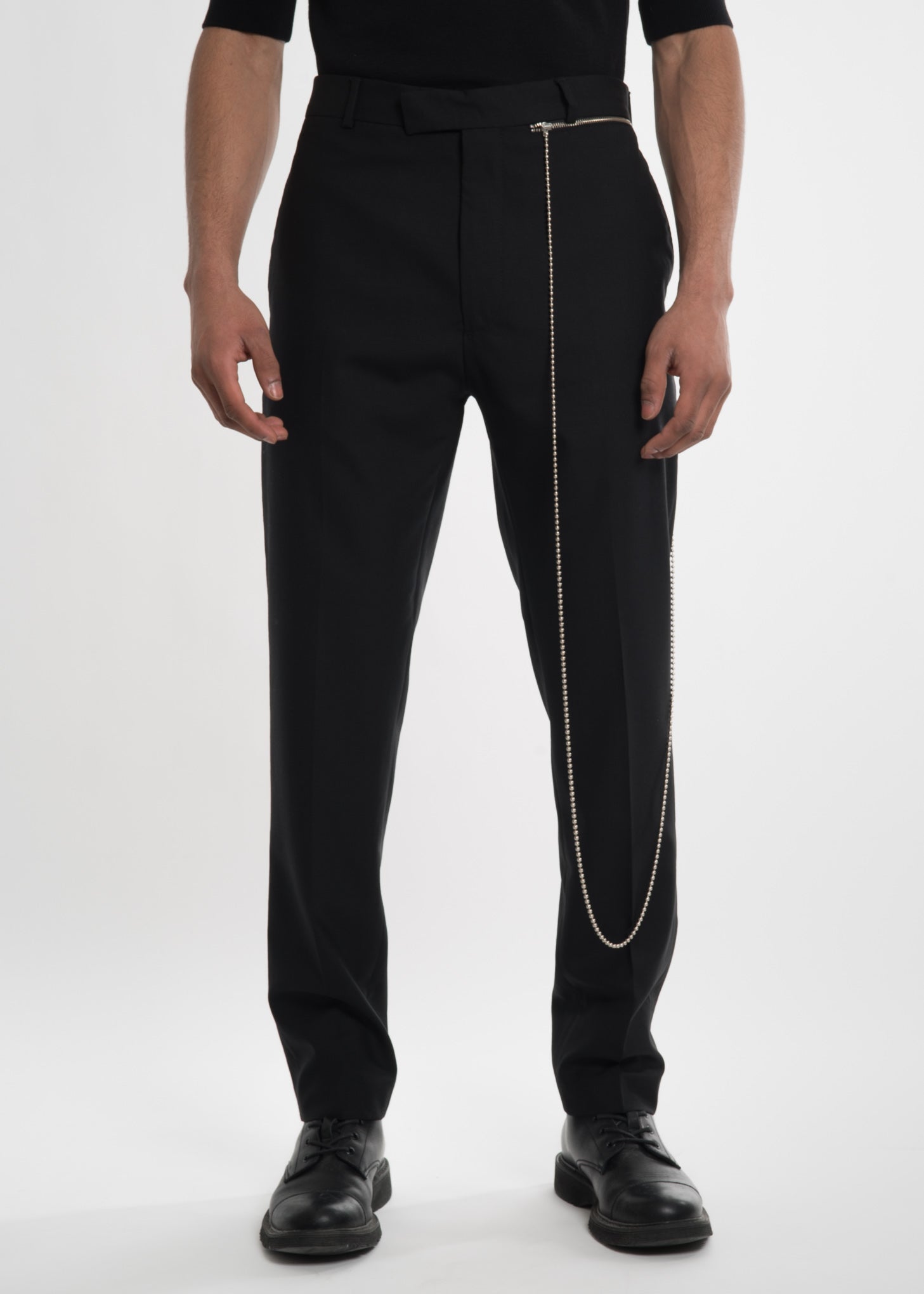 Black Samson Woven Trousers – 017 Shop