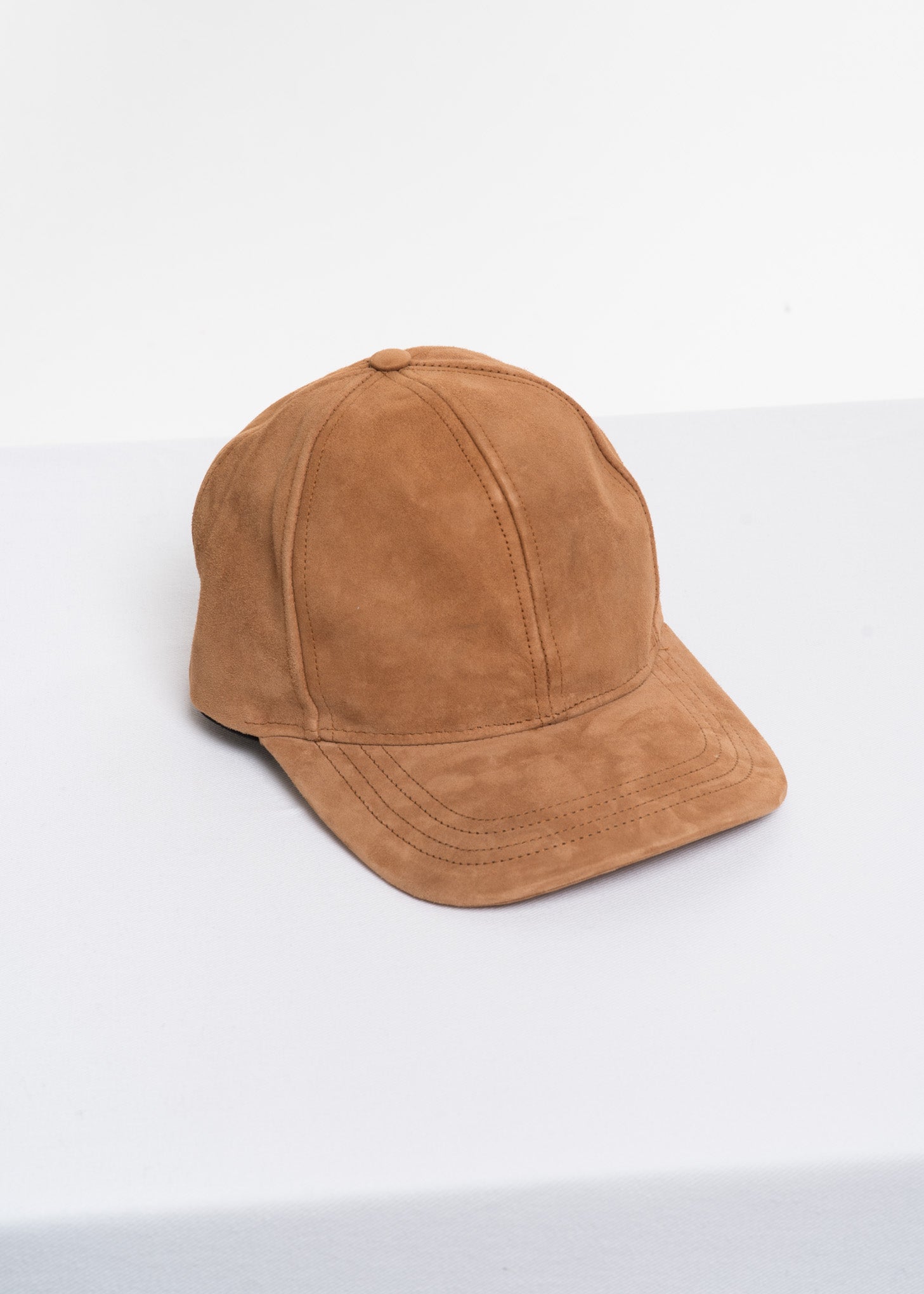 Tan Cadi Leather Cap – 017 Shop