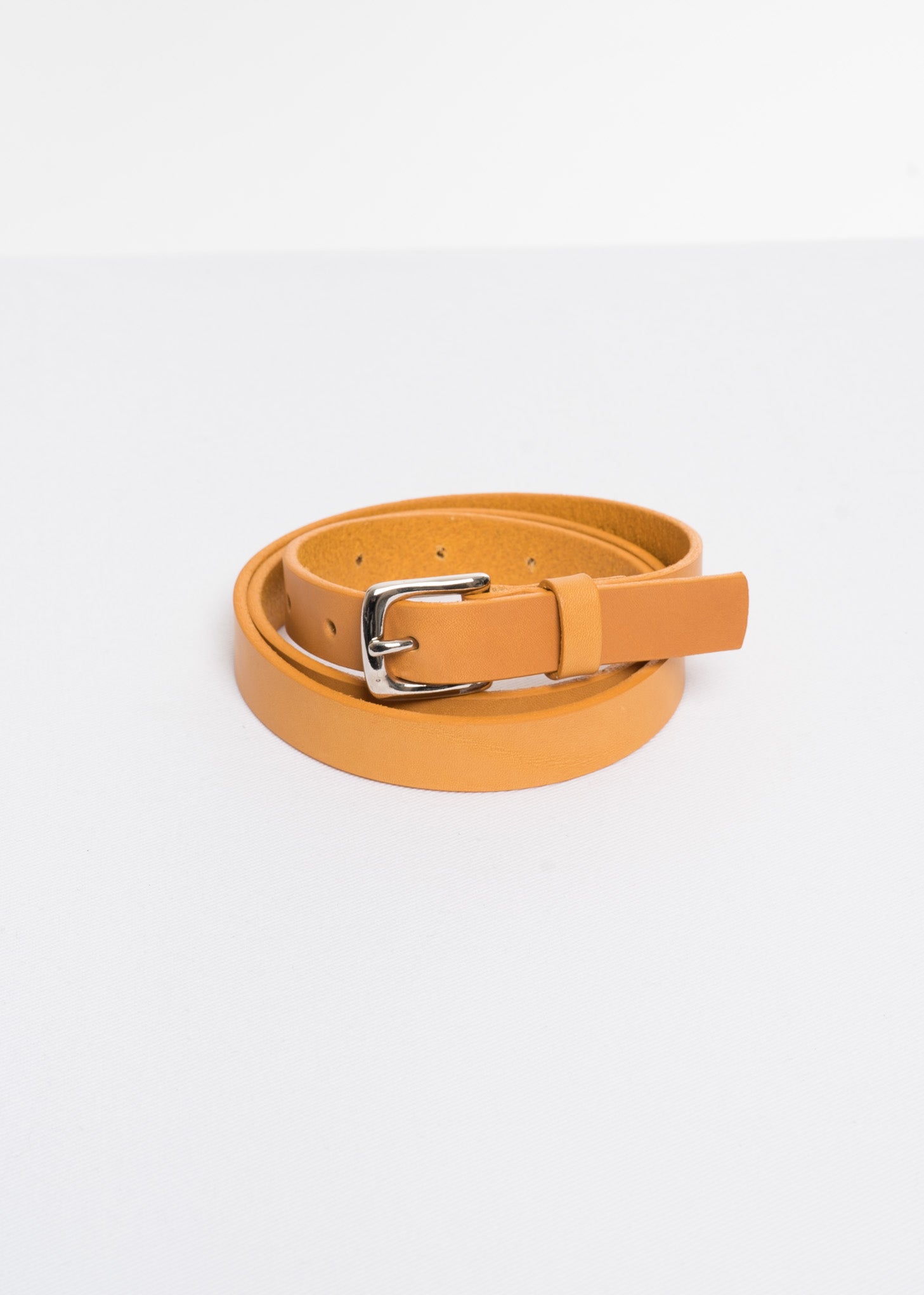 Yellow Cas Leather Belt – 017 Shop