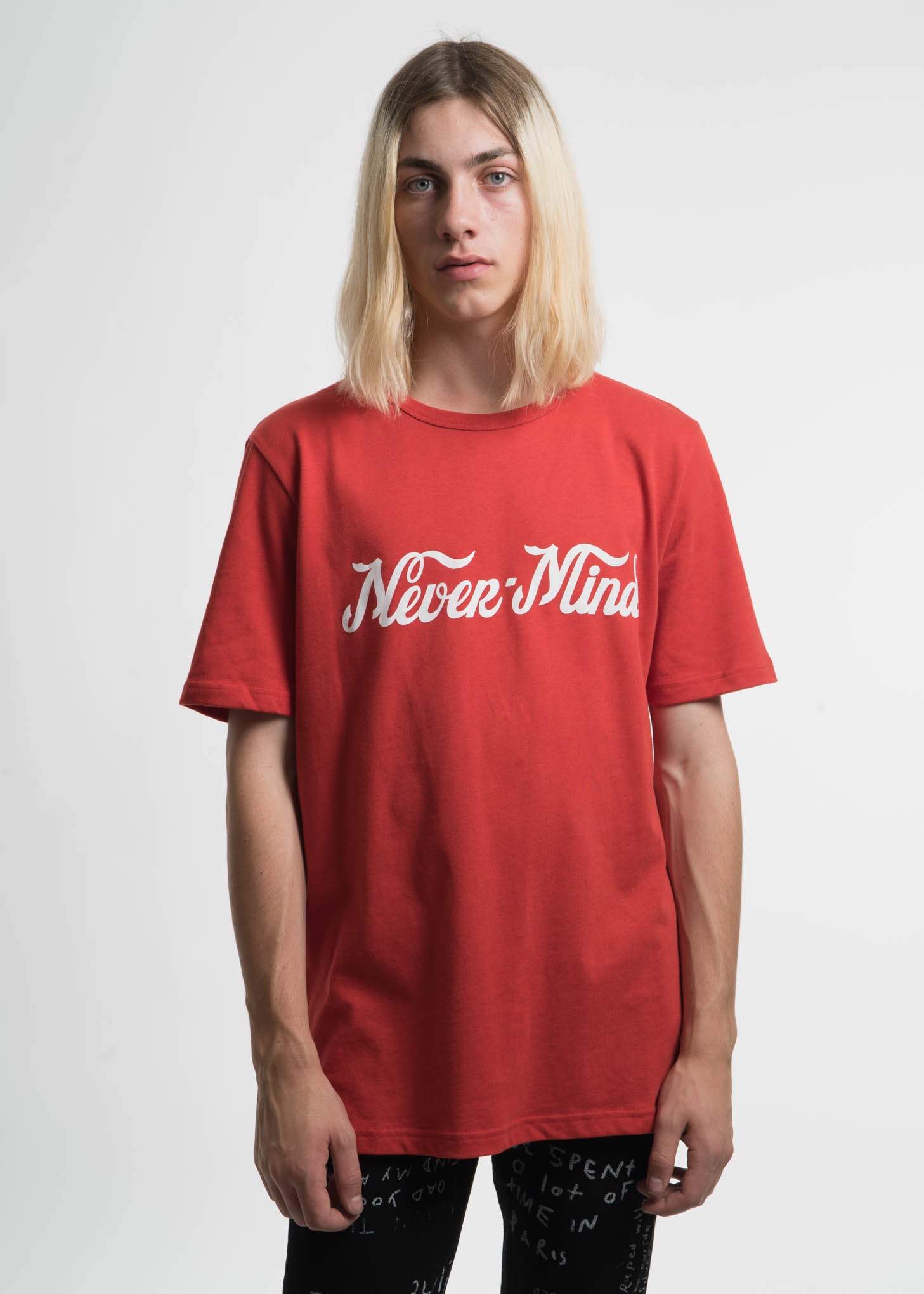 Red Unity Nevermind T-Shirt – 017 Shop