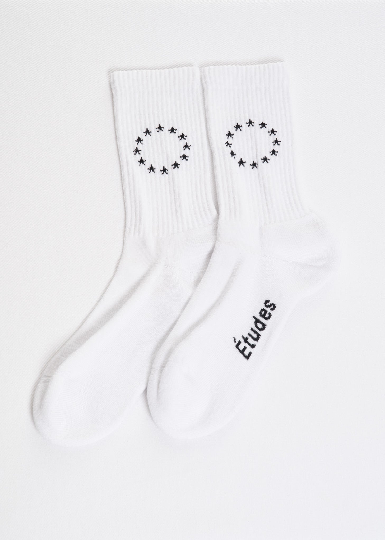 White Europa Track Socks – 017 Shop