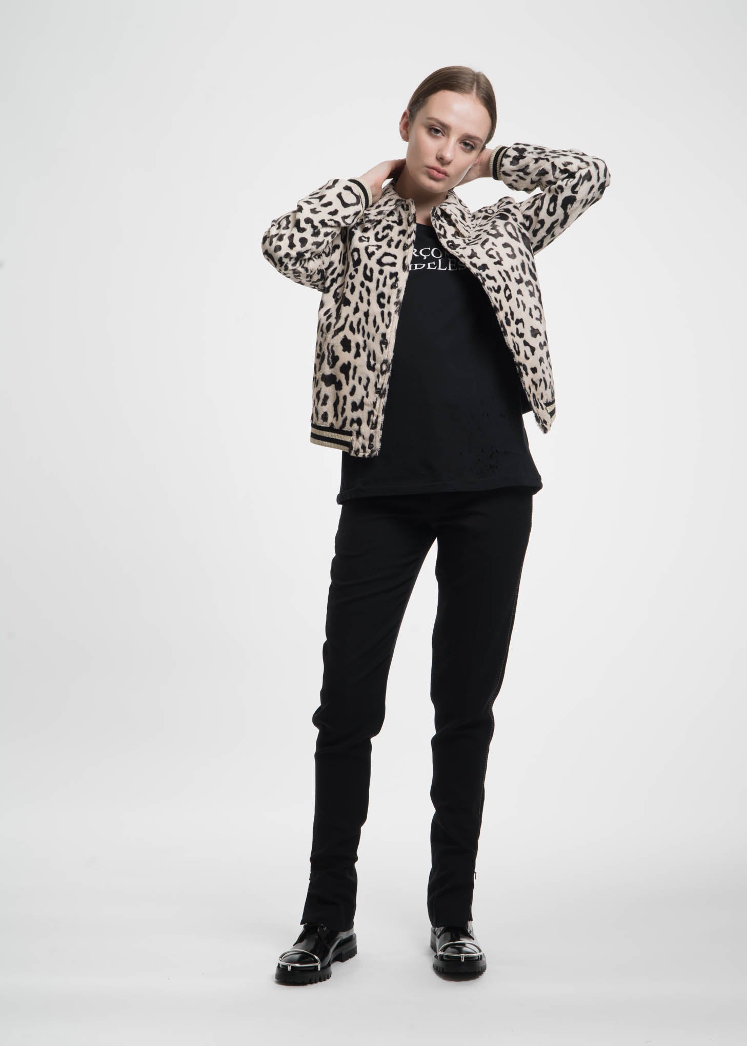 Leopard Iggy Teddy Jacket – 017 Shop