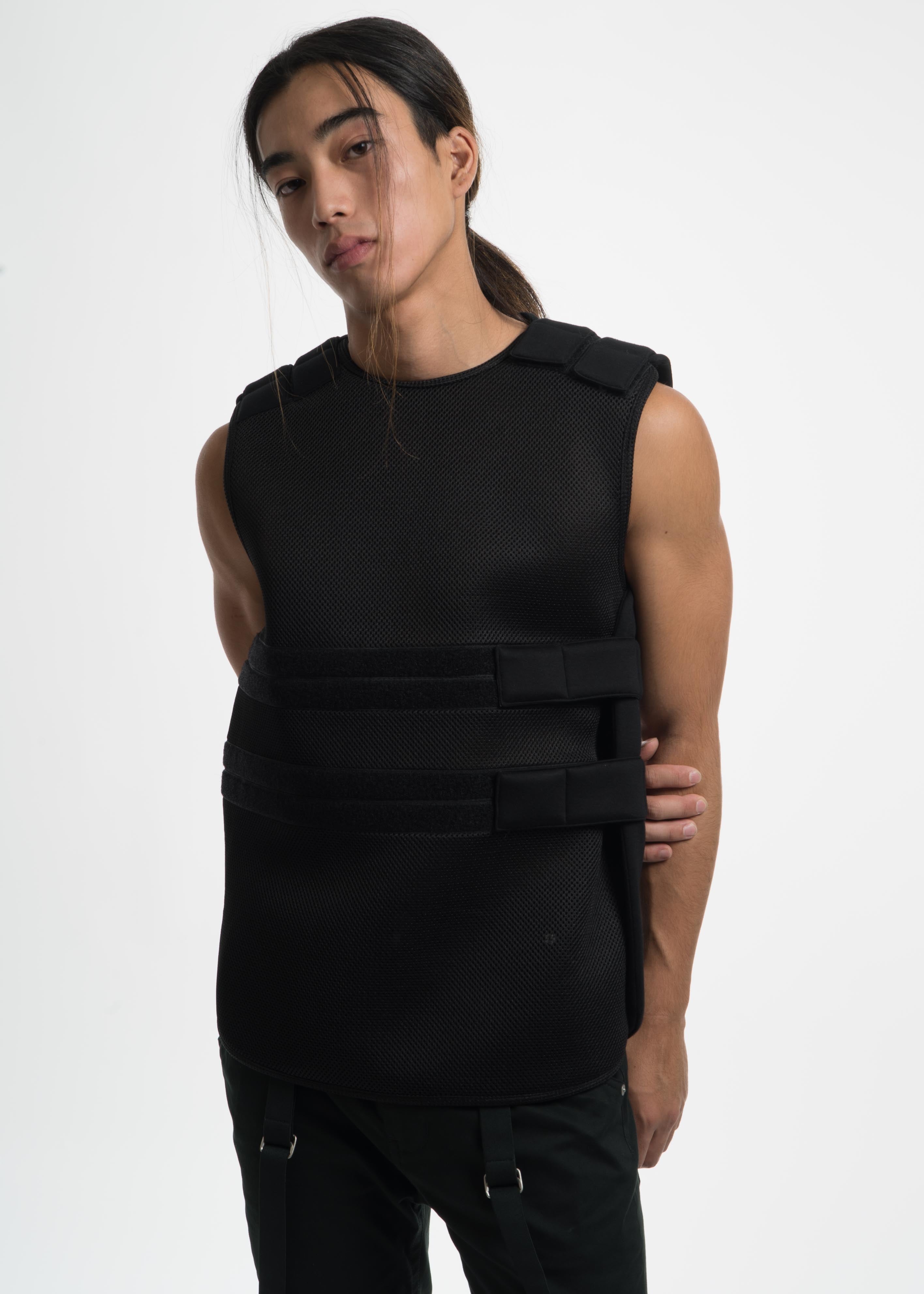 Black Ballistic Vest – 017 Shop
