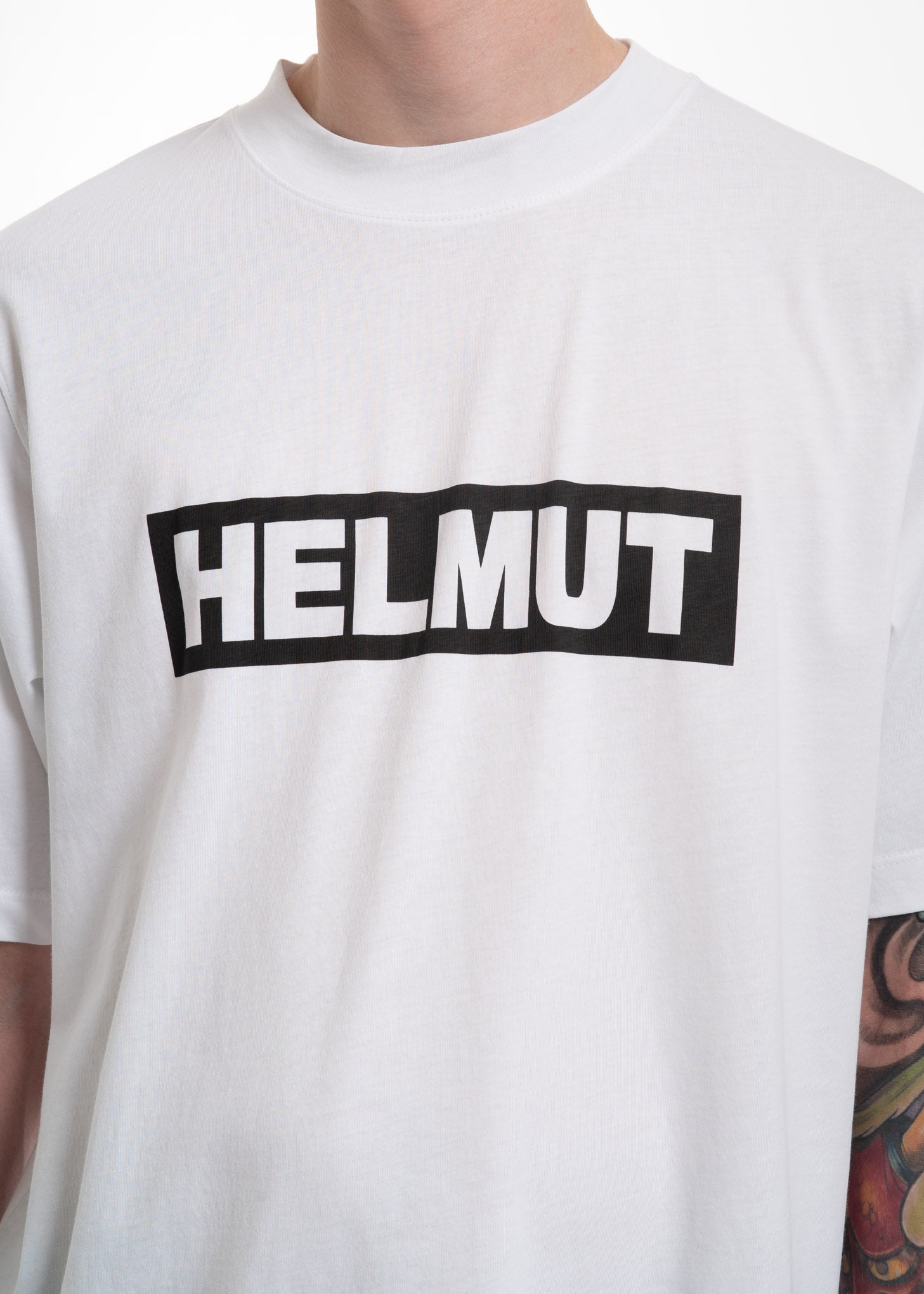 Black Helmut Logo T-Shirt – 017 Shop