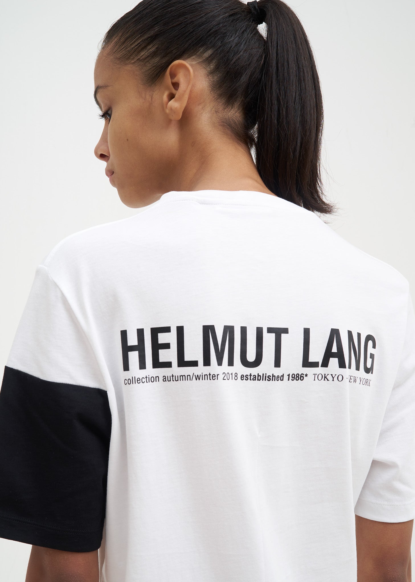 White Band Logo T-Shirt – 017 Shop