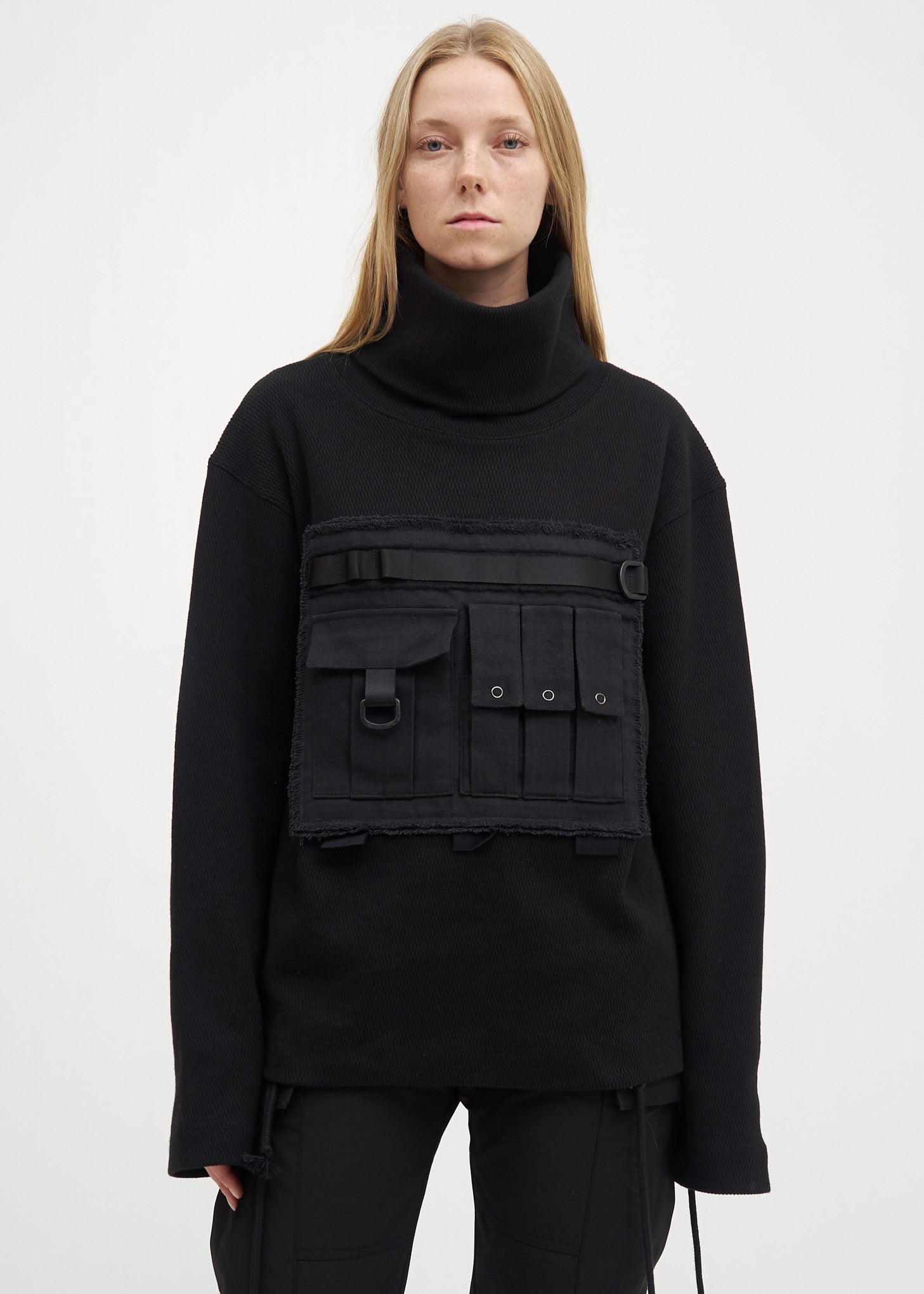 Black Military Turtle Neck – 017 Shop