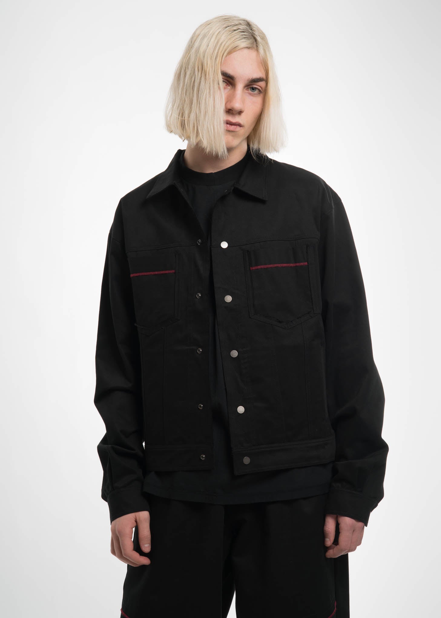 Black Type 2 Split Jacket – 017 Shop