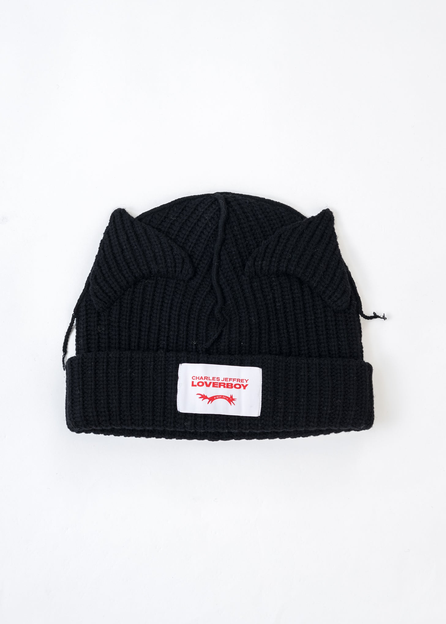 Black SUPERSIZED CHUNKY EARS BEANIE – 017 Shop