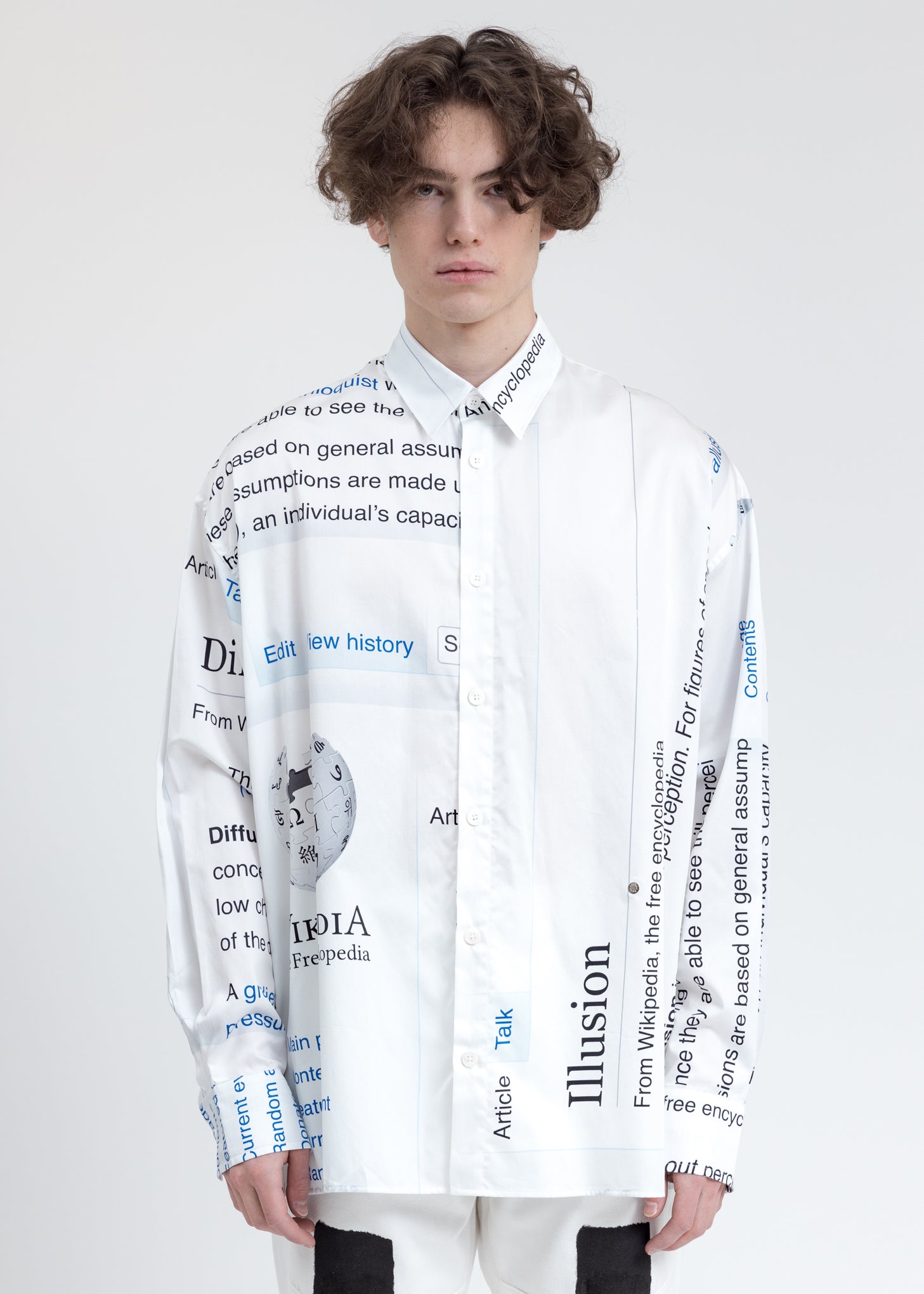 White Illusion Wikipedia Shirt – 017 Shop