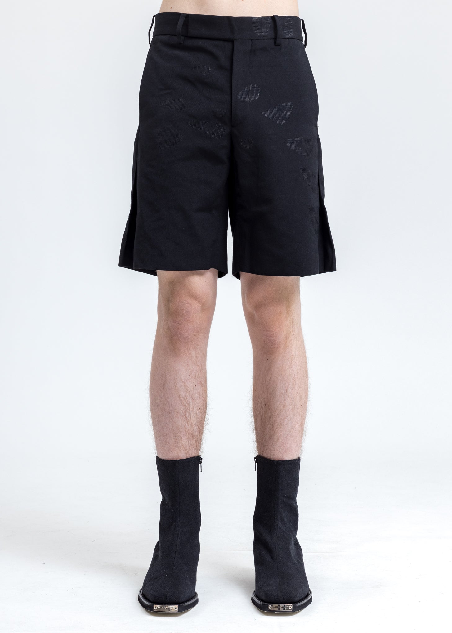 Black Side Slit Short – 017 Shop