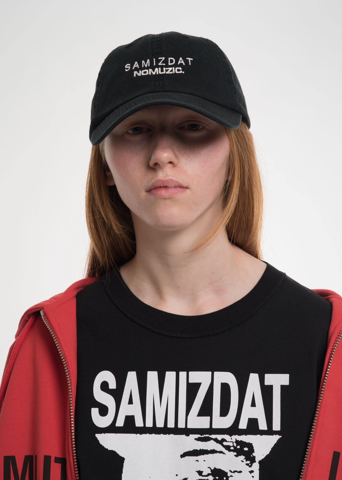 Black / White Samizdat Cap – 017 Shop