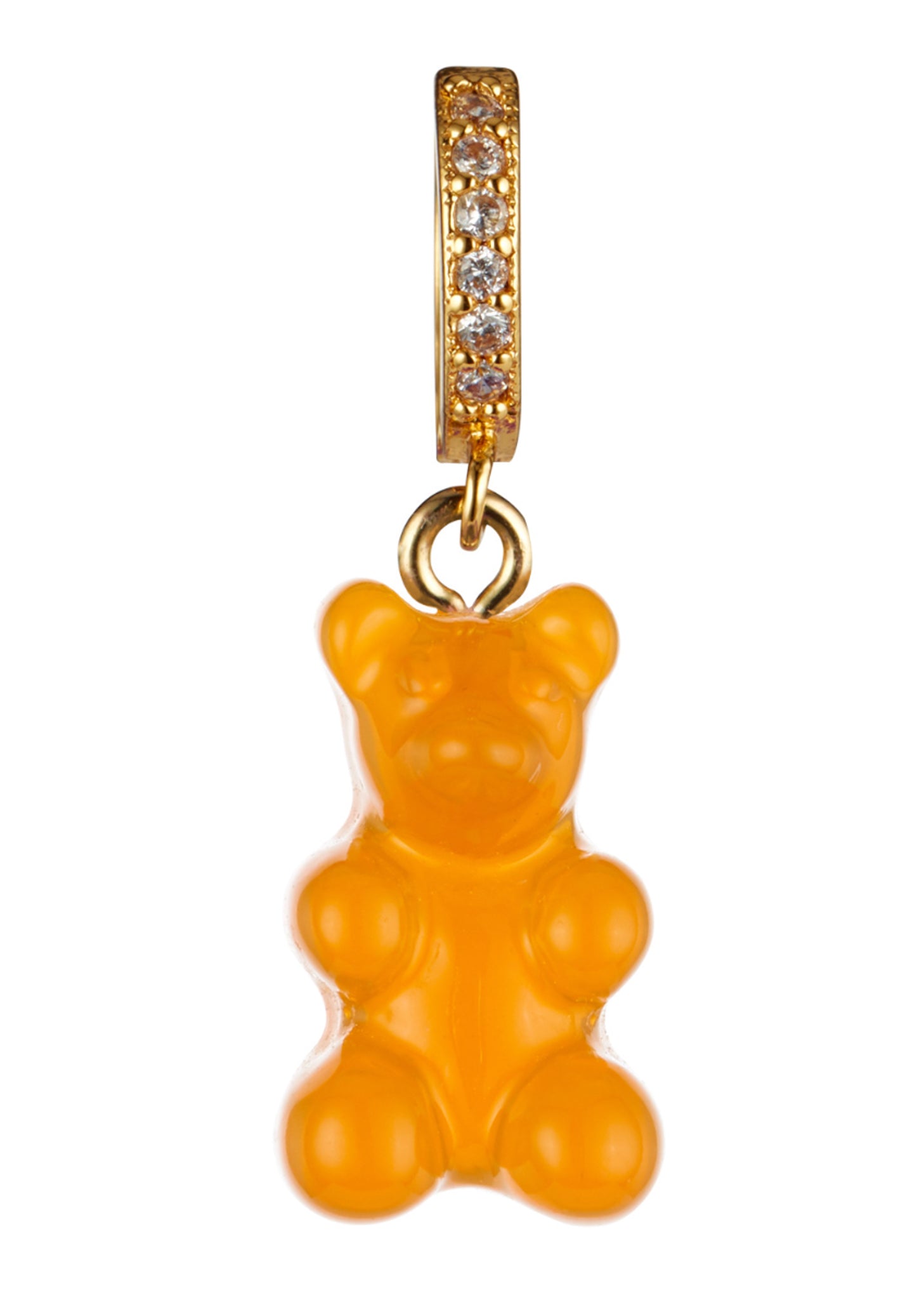 Nostalgia Bear Pendant Pave Connector - Fanta – 017 Shop