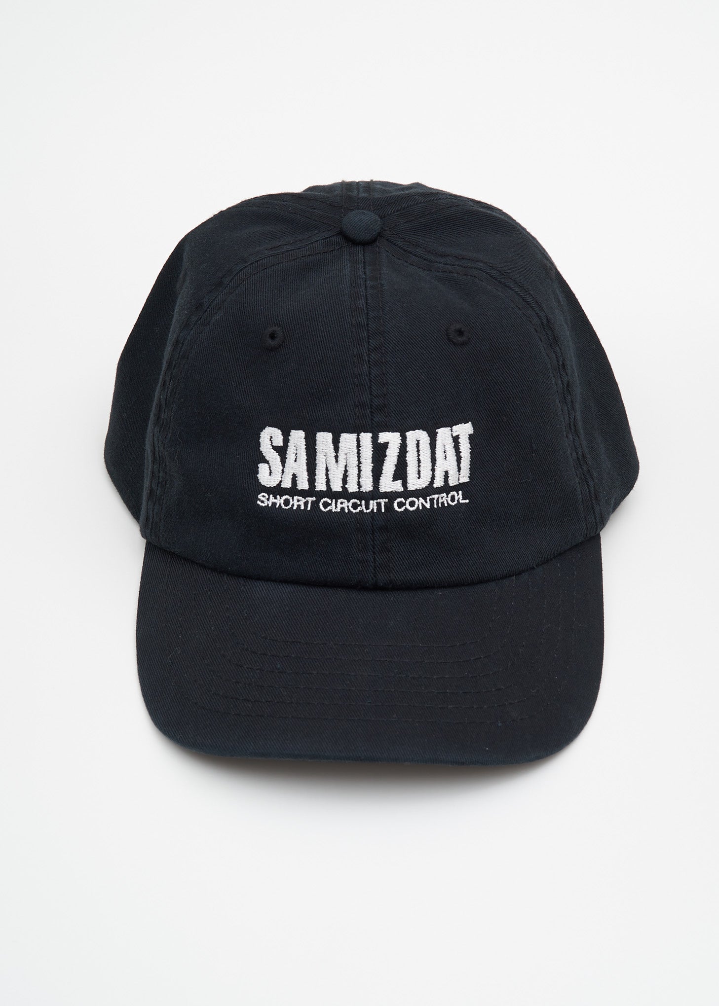 Black White Short Circuit Cap – 017 Shop