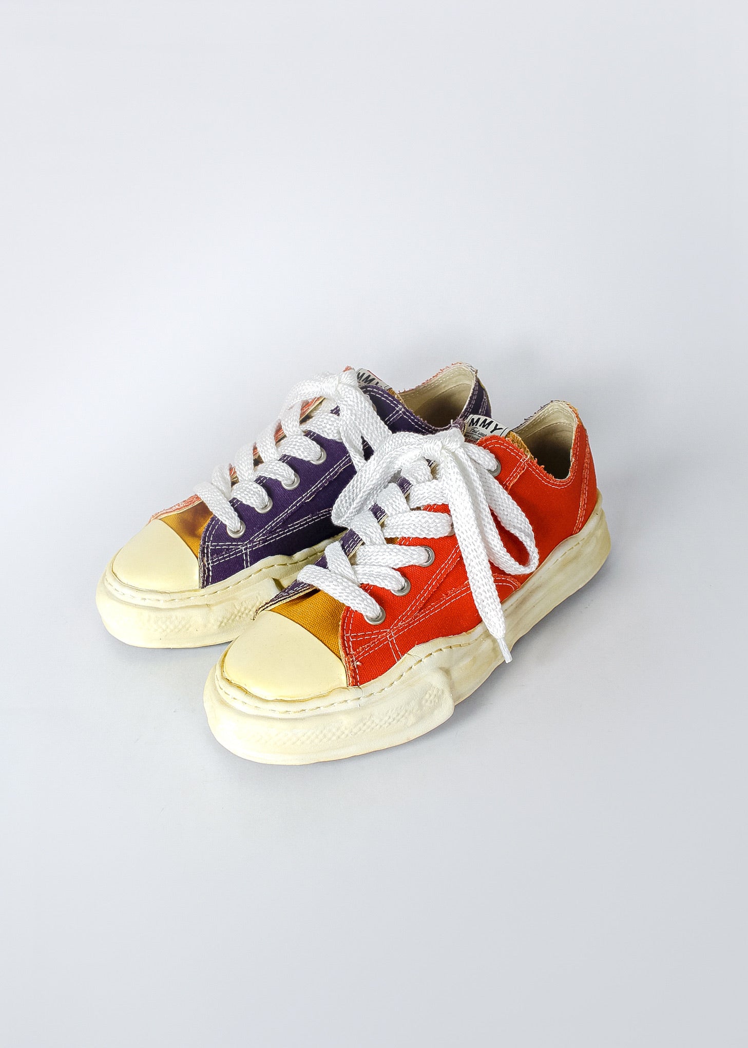 Yellow Toe Overdyed Original Sole Low Cut Sneaker – 017 Shop